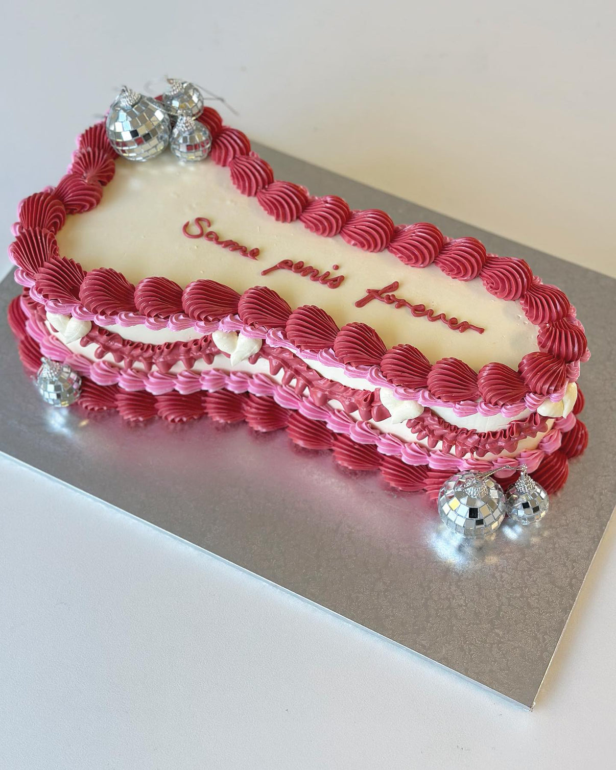 Retro Penis Cake – Baked Collective
